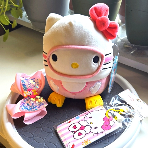 Sanrio | Toys | Squishmallows Hello Kitty Diver With Scuba Goggles And ...